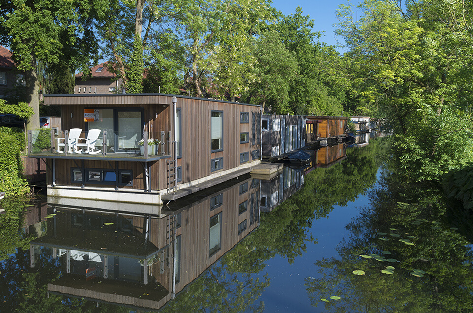 Lange termijn woonboot verhuur Amsterdam, Parijs & London